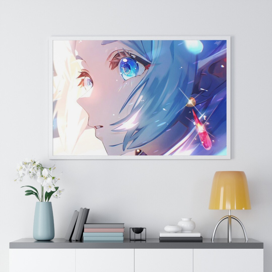 Frieren Anime Horizontal Framed Poster - Etsy