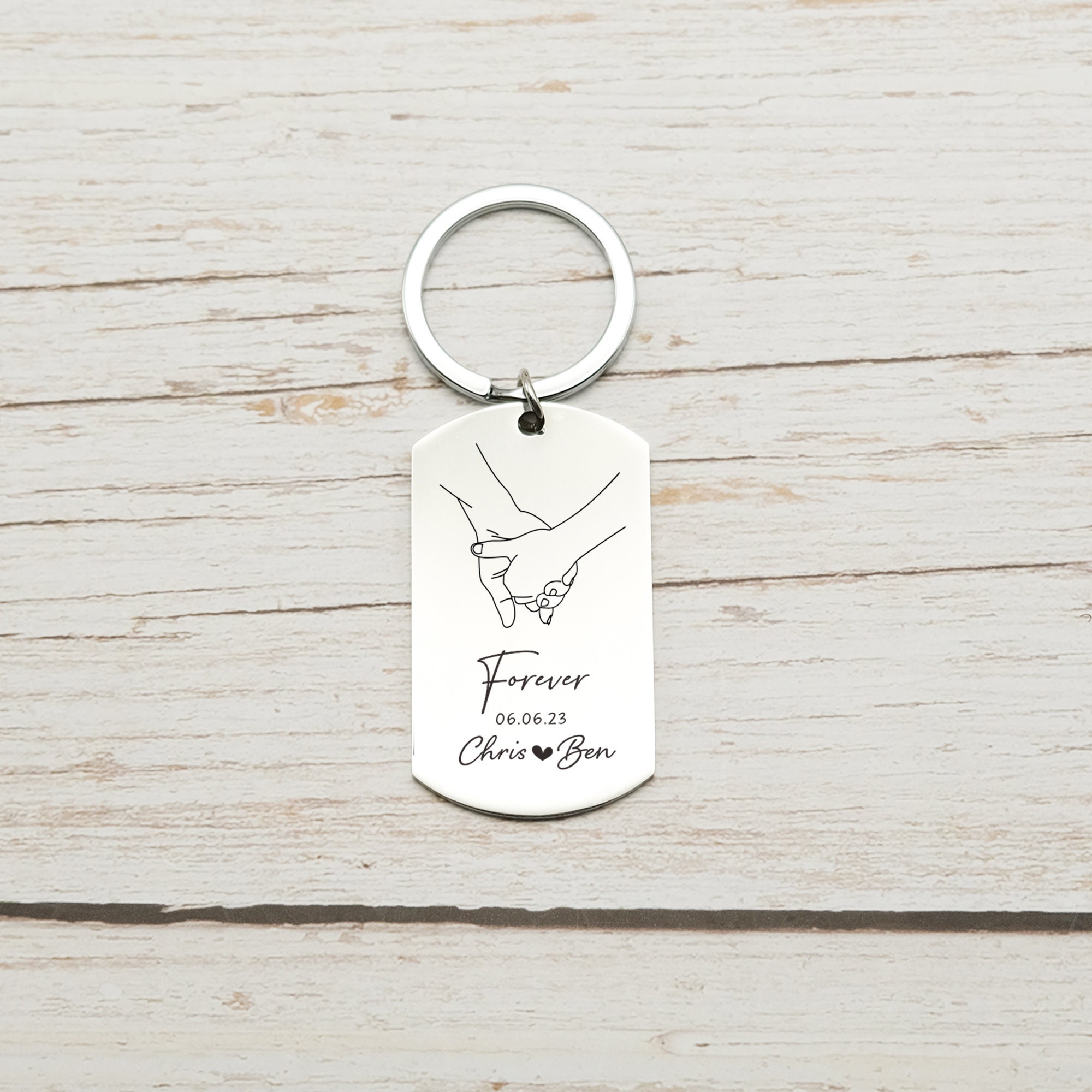 Personalized Keychain for Husband,boyfriends Keychain,custom Photo ...