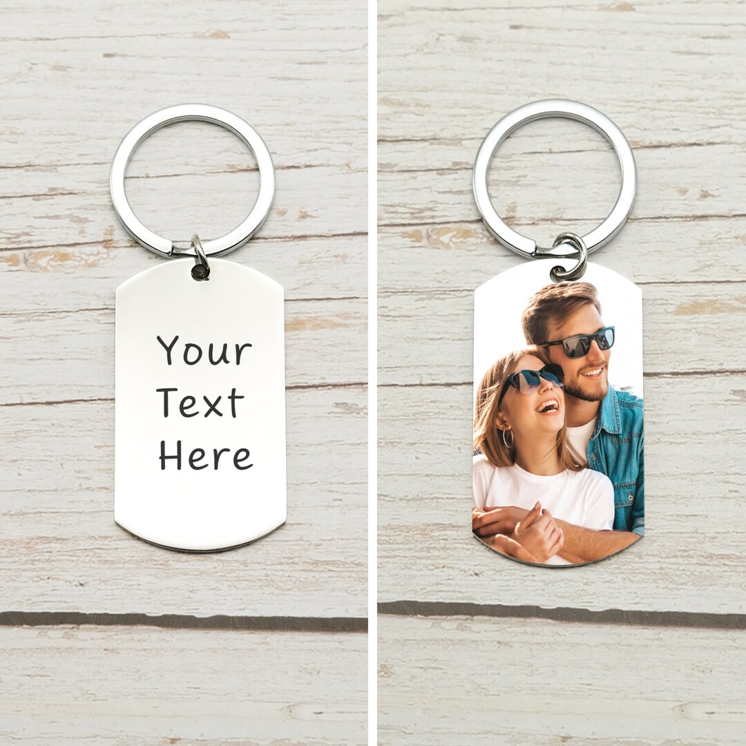 Personalized Picture Keychain,custom Photo Keychain, Keychain for ...