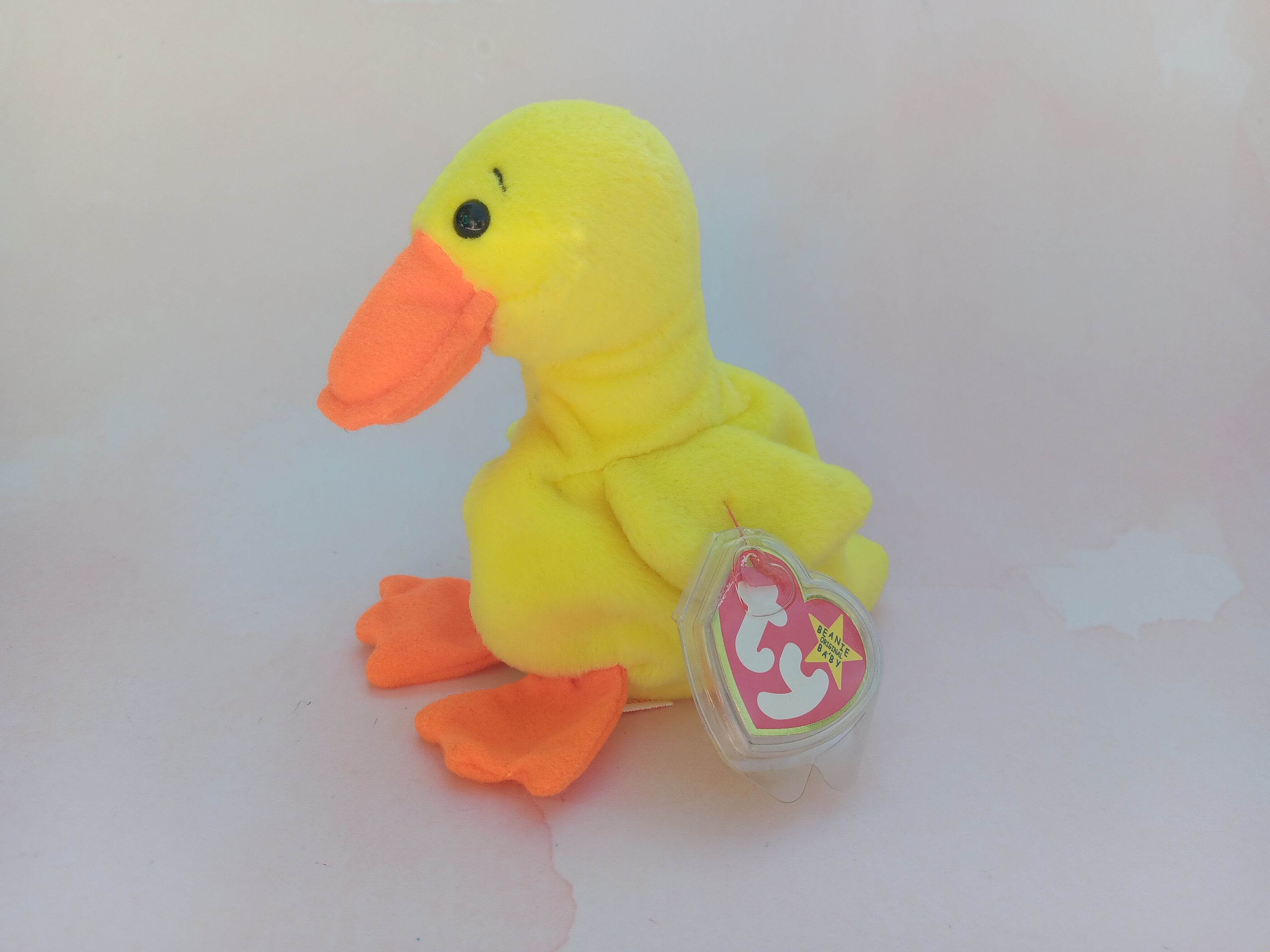 Quackers Duck Beanie Baby: Rare Tag Trademark Symbol Error, Collectible ...