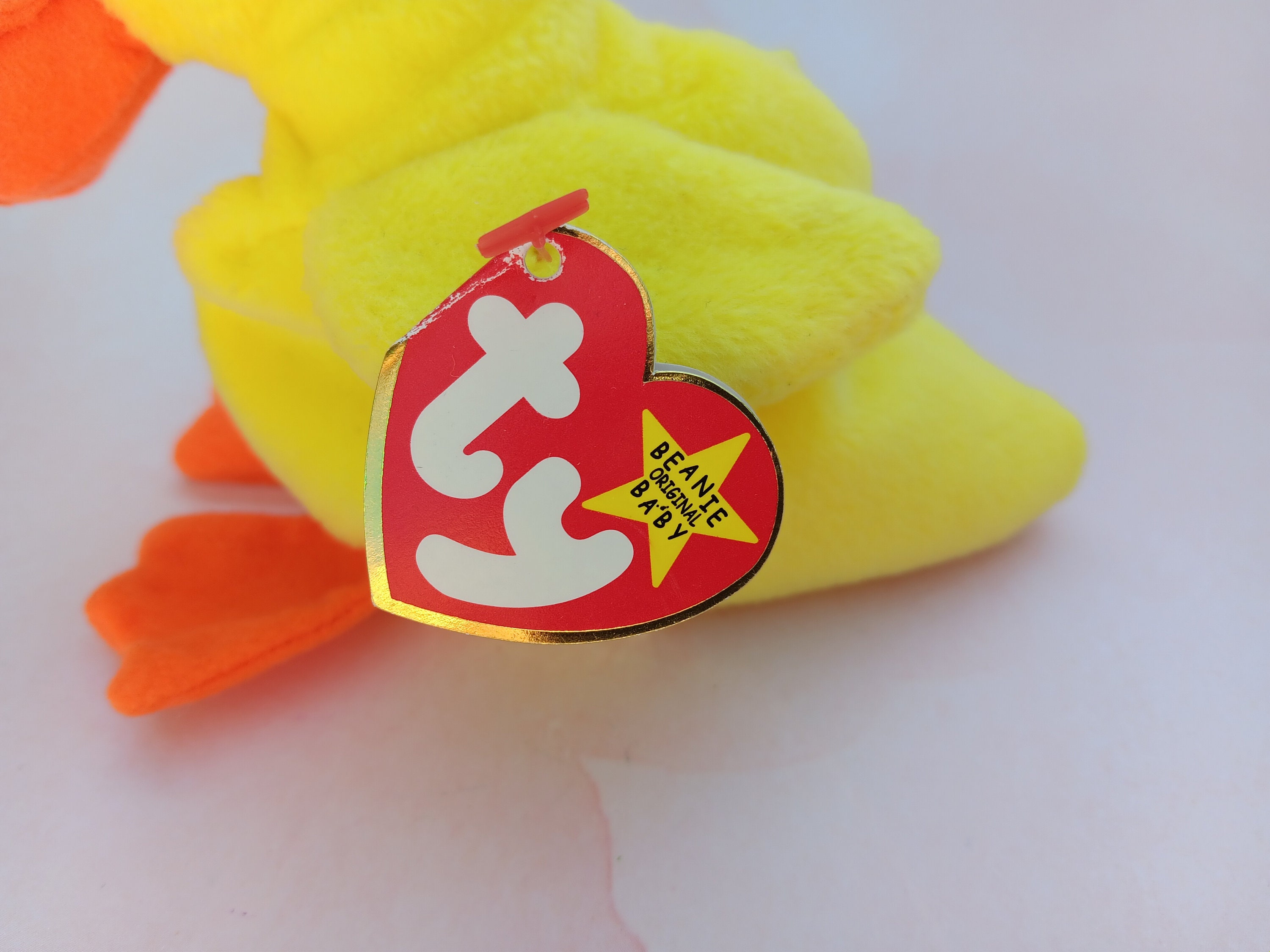 Quackers Duck Beanie Baby: Rare Tag Trademark Symbol Error, Collectible ...