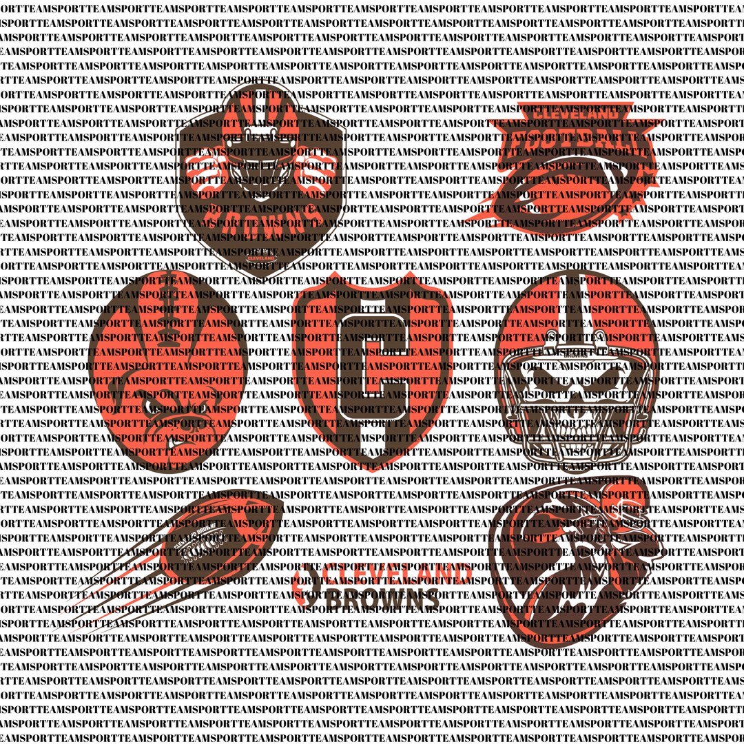 Cleveland Brown Football City Mascot Svg Pngcleveland - Etsy