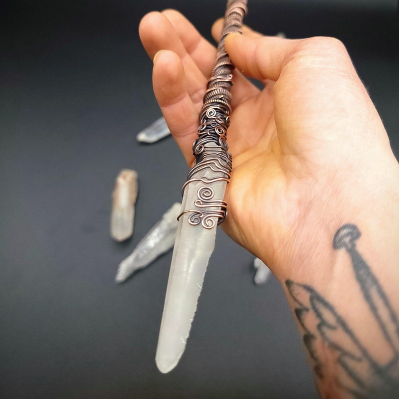 Crystal Wand - Etsy