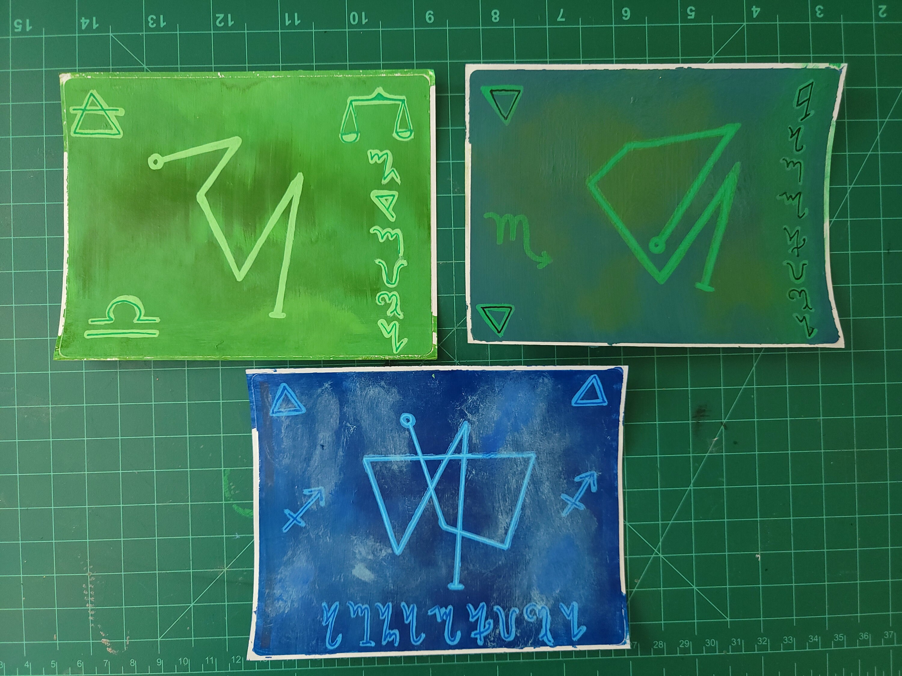 Sigil Sticker Pack Zodiacal Archangels 12pk - Etsy