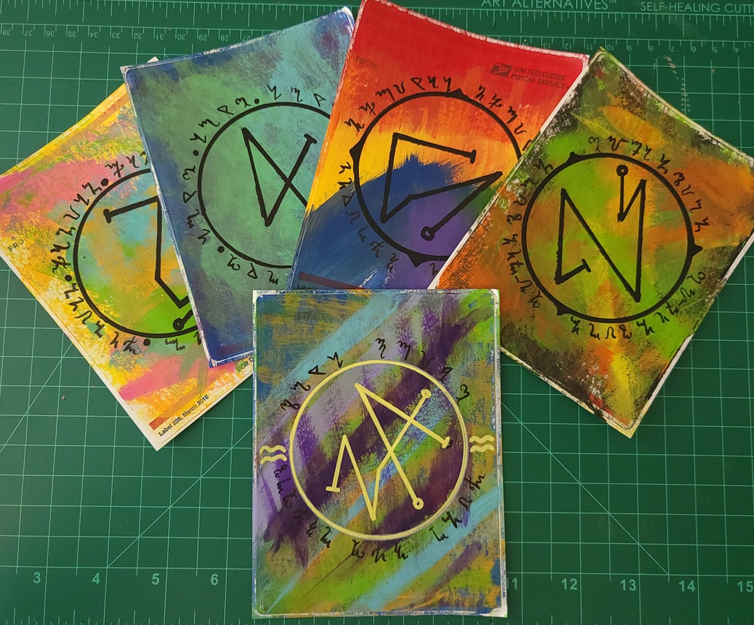 Assorted Sigil Sticker Pack V4 - Etsy