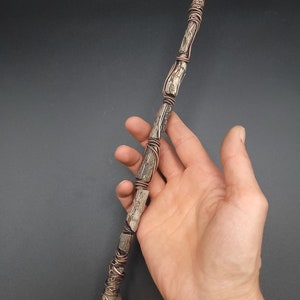 Petrified Wood Wand: Copper Wrapped Altar Ritual Tool (13") - Etsy