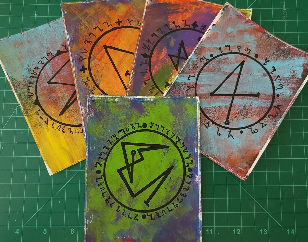 Assorted Sigil Sticker Pack V3 - Etsy