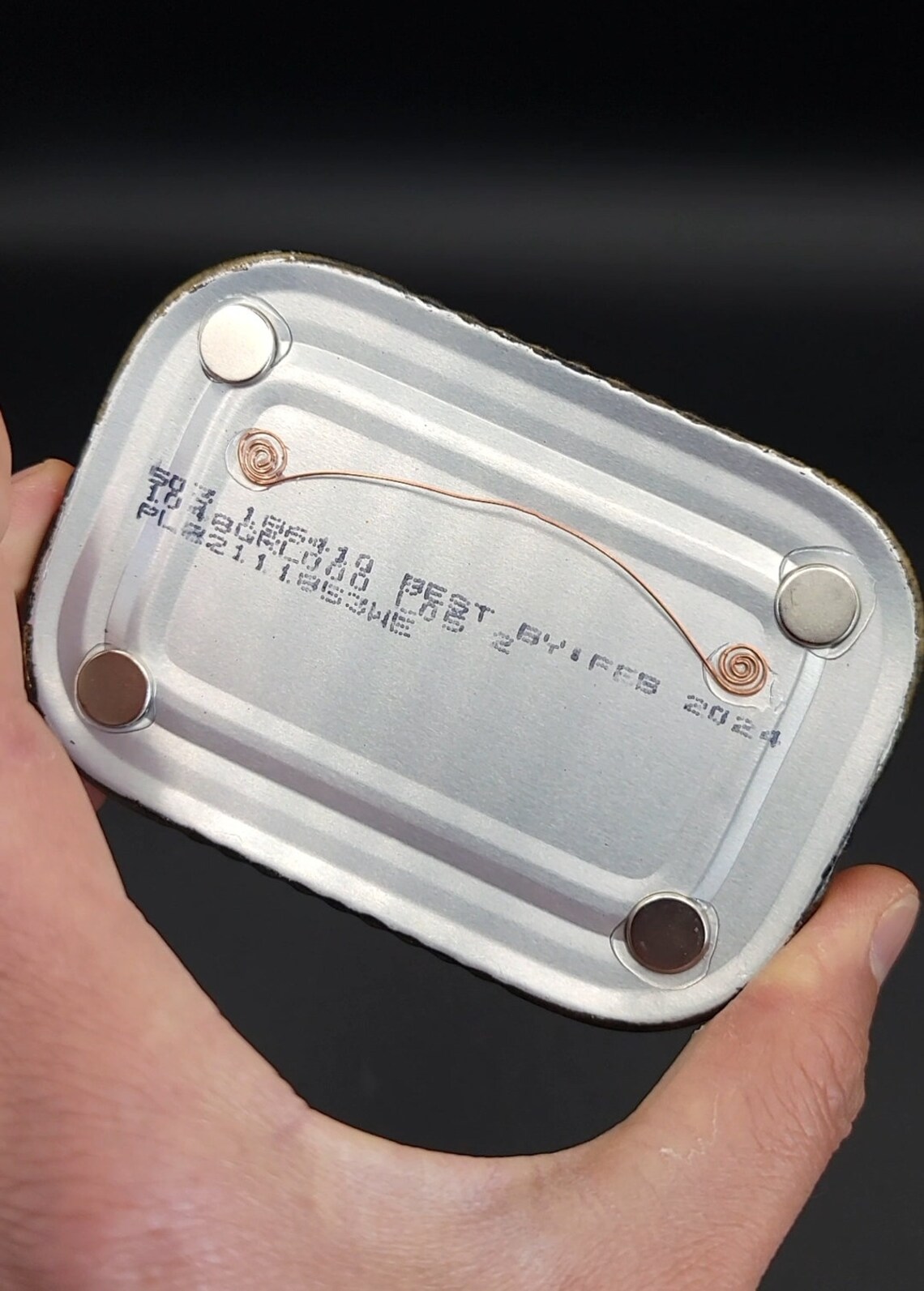 Enshrined, Mini Collage, Sardine Can Crafts, Refrigerator Magnet, Tiny ...