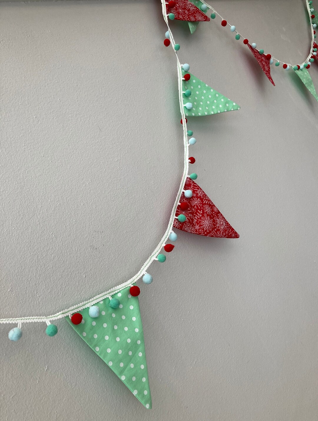 Funky Christmas Bunting - Etsy