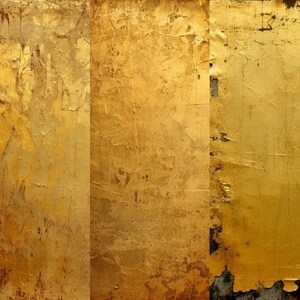 Digital Distressed Gold Paper Pack 15 Sheets - Etsy