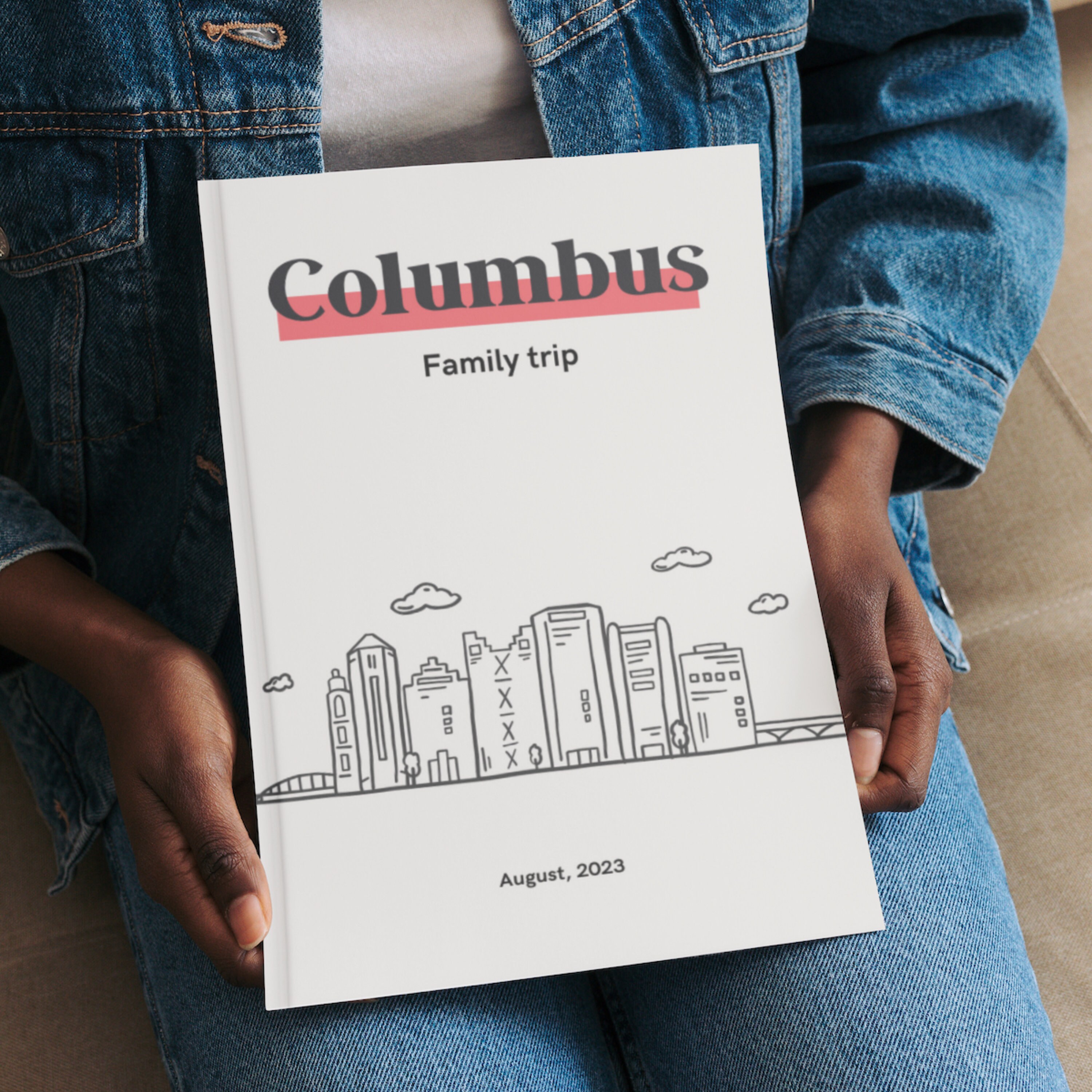 10 Travel Print Photo Book Template for USA Customizable Photo Album ...