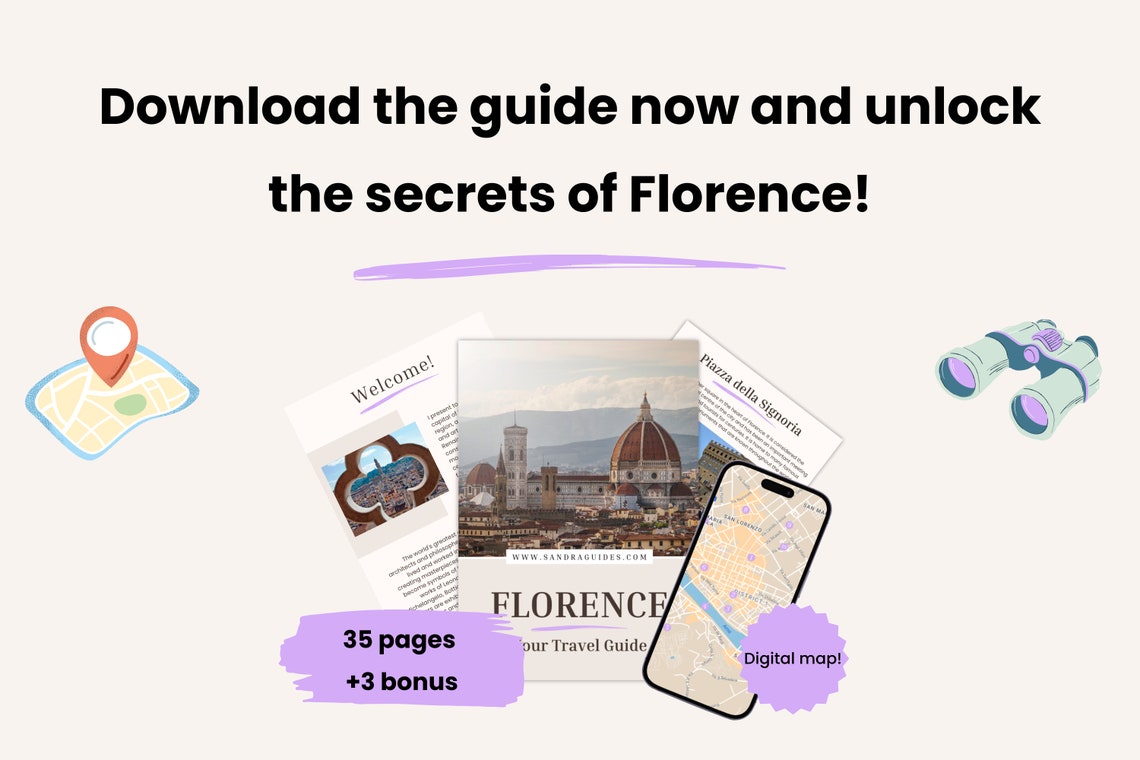 Florence Digital Travel Guide, Travel Tips Tuscany, Itinerary for ...