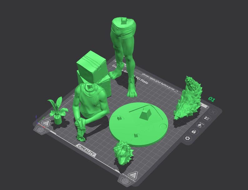 FURRY Wolfie the New Neighbor - STL Figurine- 3D- Anime - Etsy