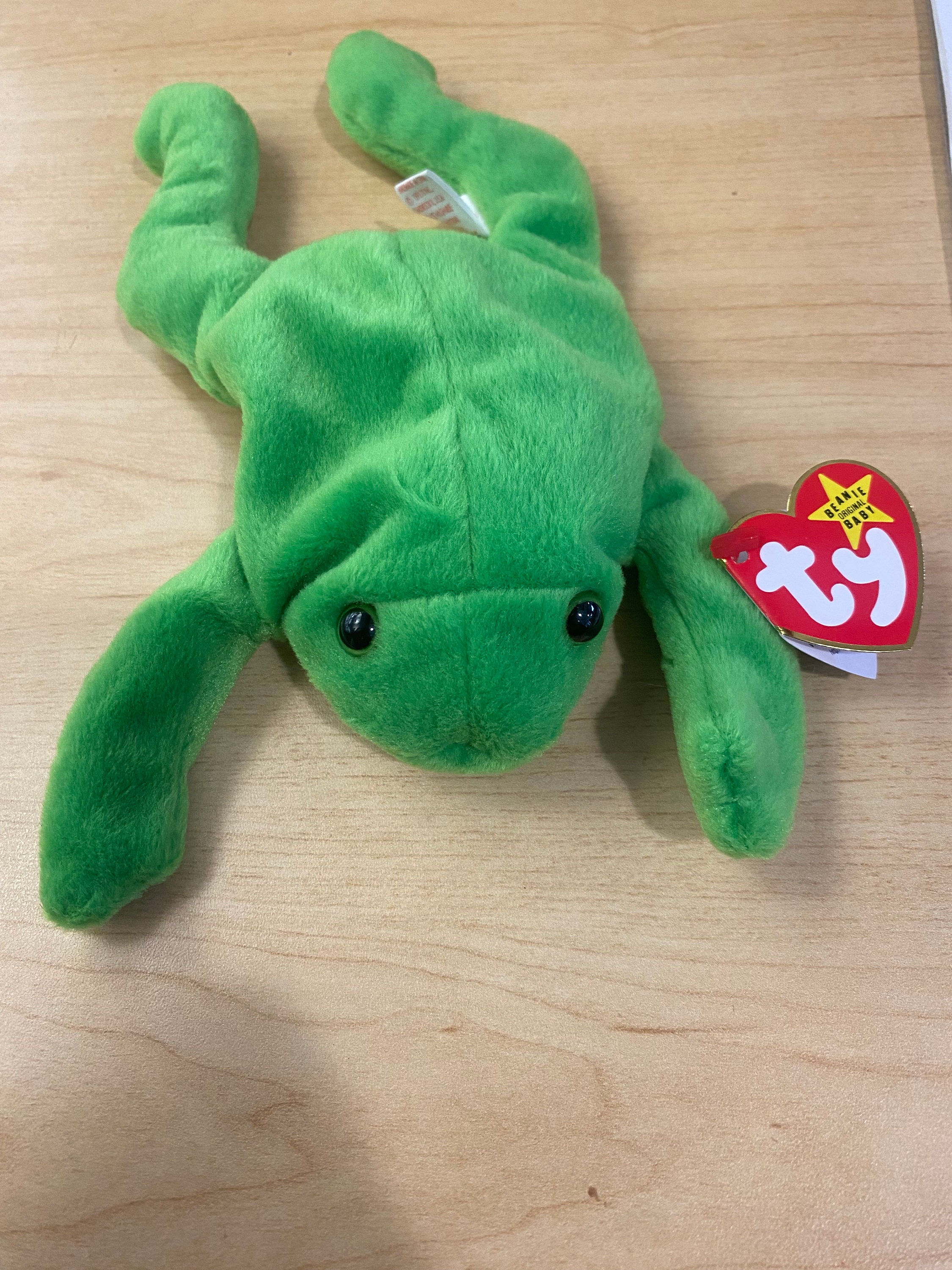 Ty Beanie Babies Legs the Frog - Etsy