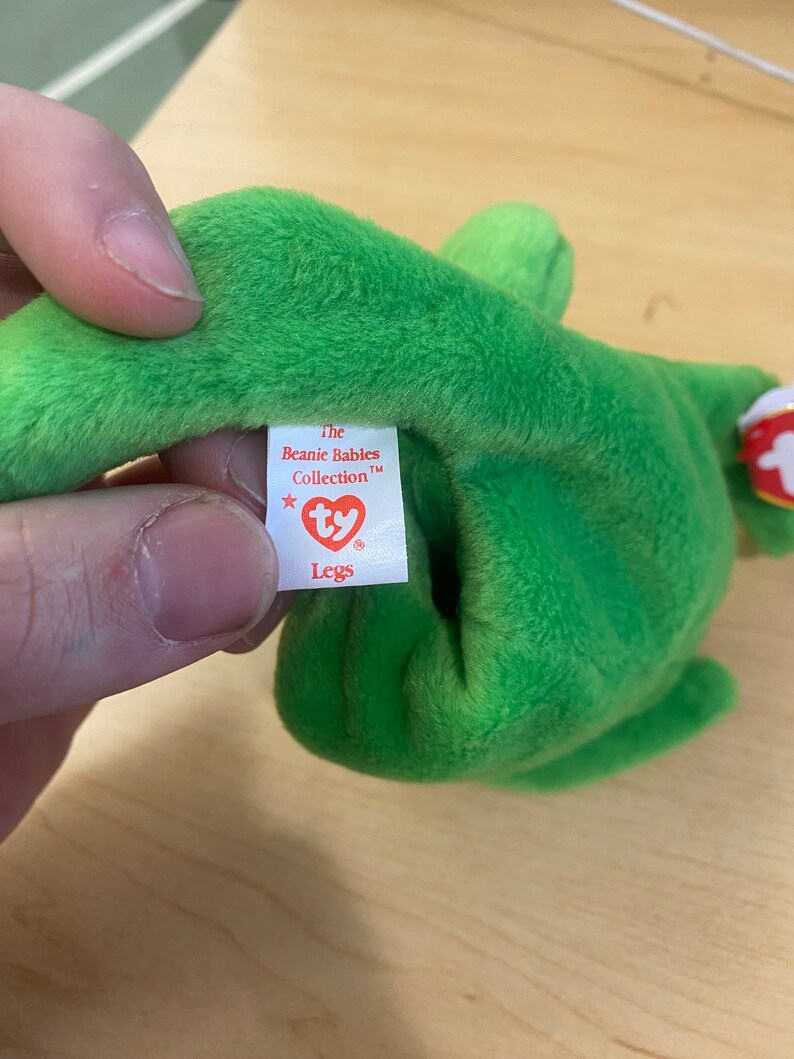 Ty Beanie Babies Legs the Frog - Etsy