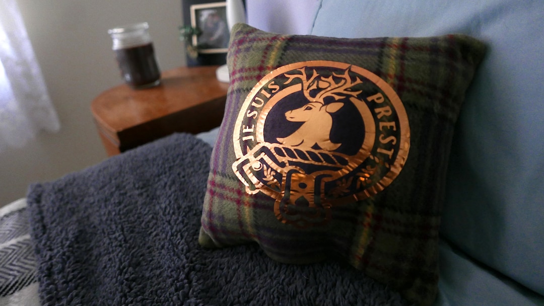 Outlander Themed Fraser Clan Scottish Plaid Pillow - Etsy