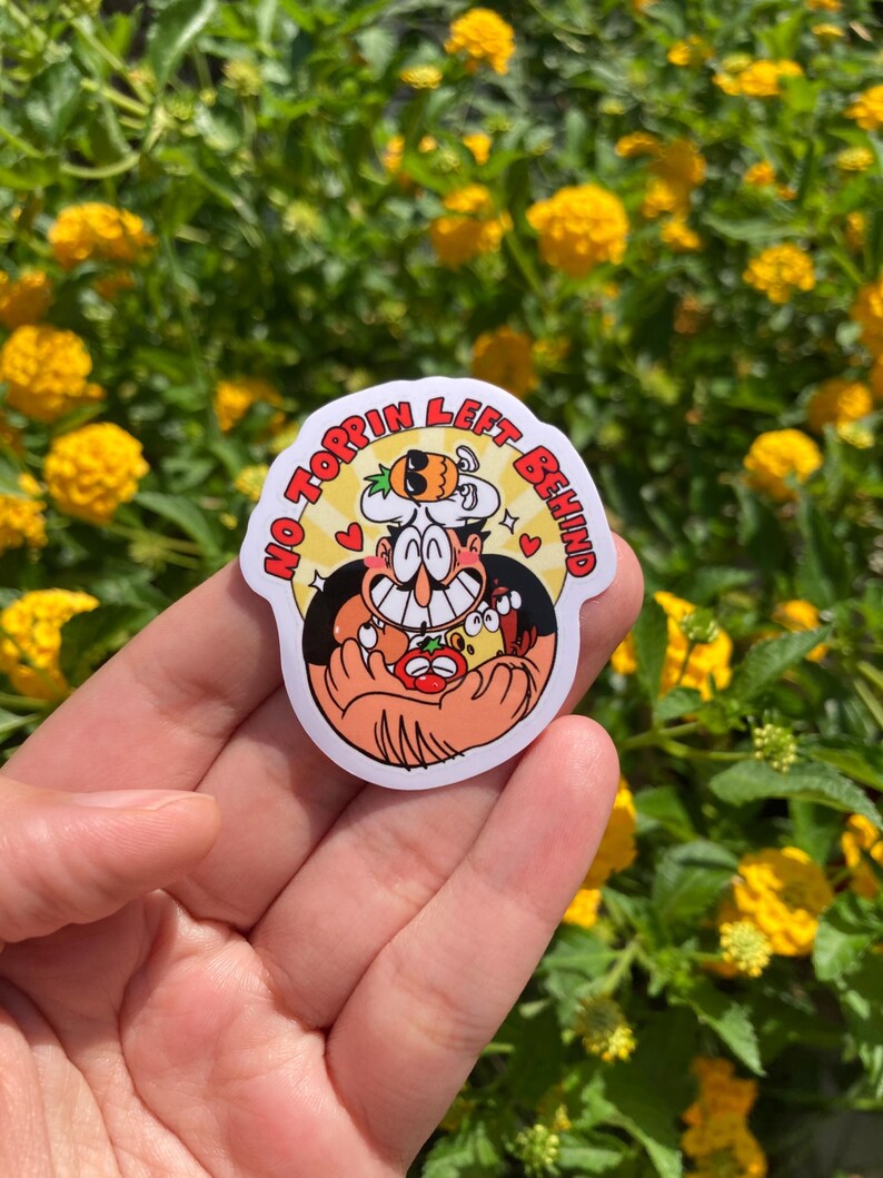 Peppino Pizza Tower Sticker - Etsy