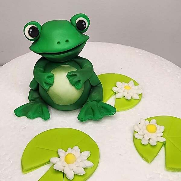 Frog Birthday Cake - Etsy