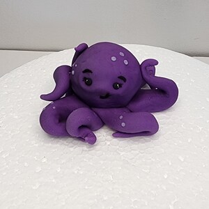 Underwater Sea Creatures Fondant Cake Toppers: Baby Shower Ocean Theme ...