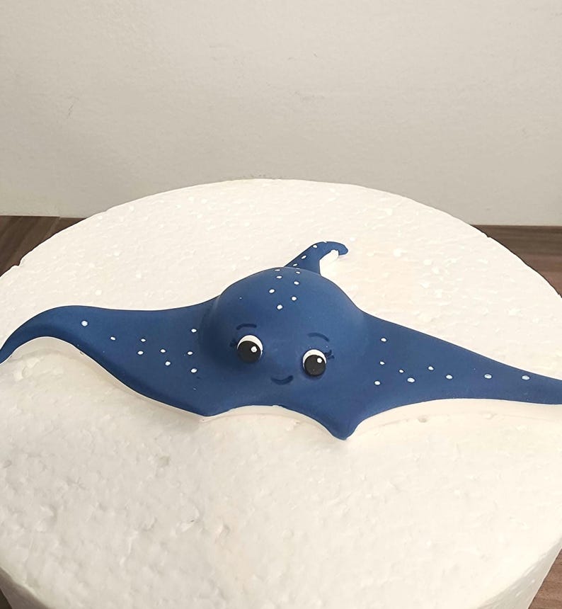 Underwater Sea Creatures Fondant Cake Toppers: Baby Shower Ocean Theme ...