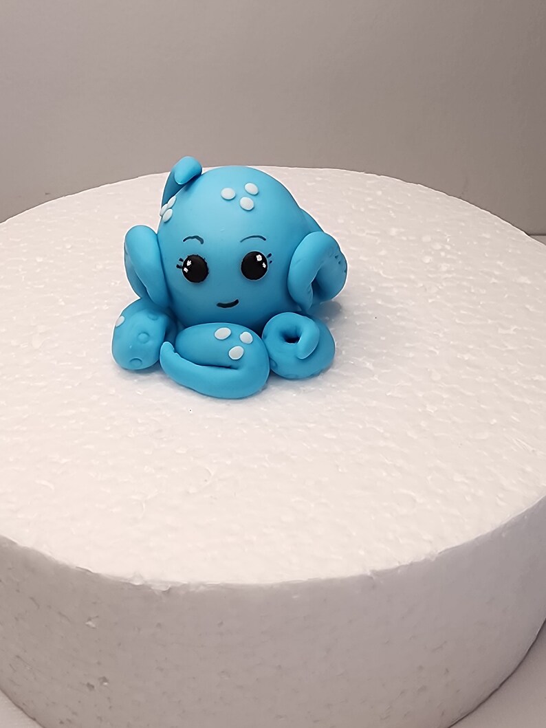 Underwater Sea Creatures Fondant Cake Toppers: Baby Shower Ocean Theme ...
