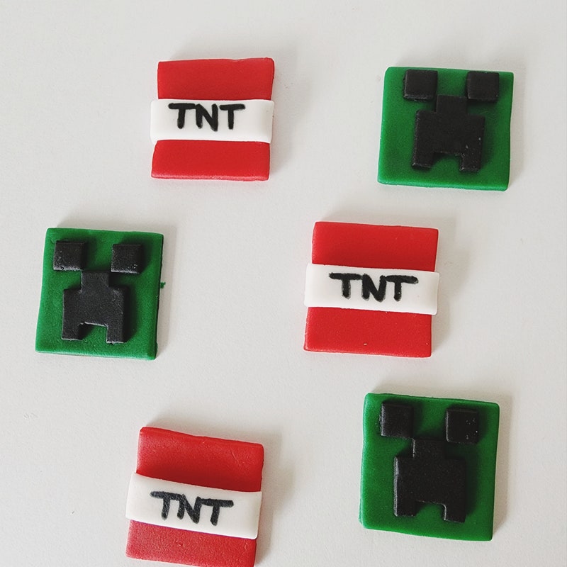 Mincraft Cake Toppers - Etsy