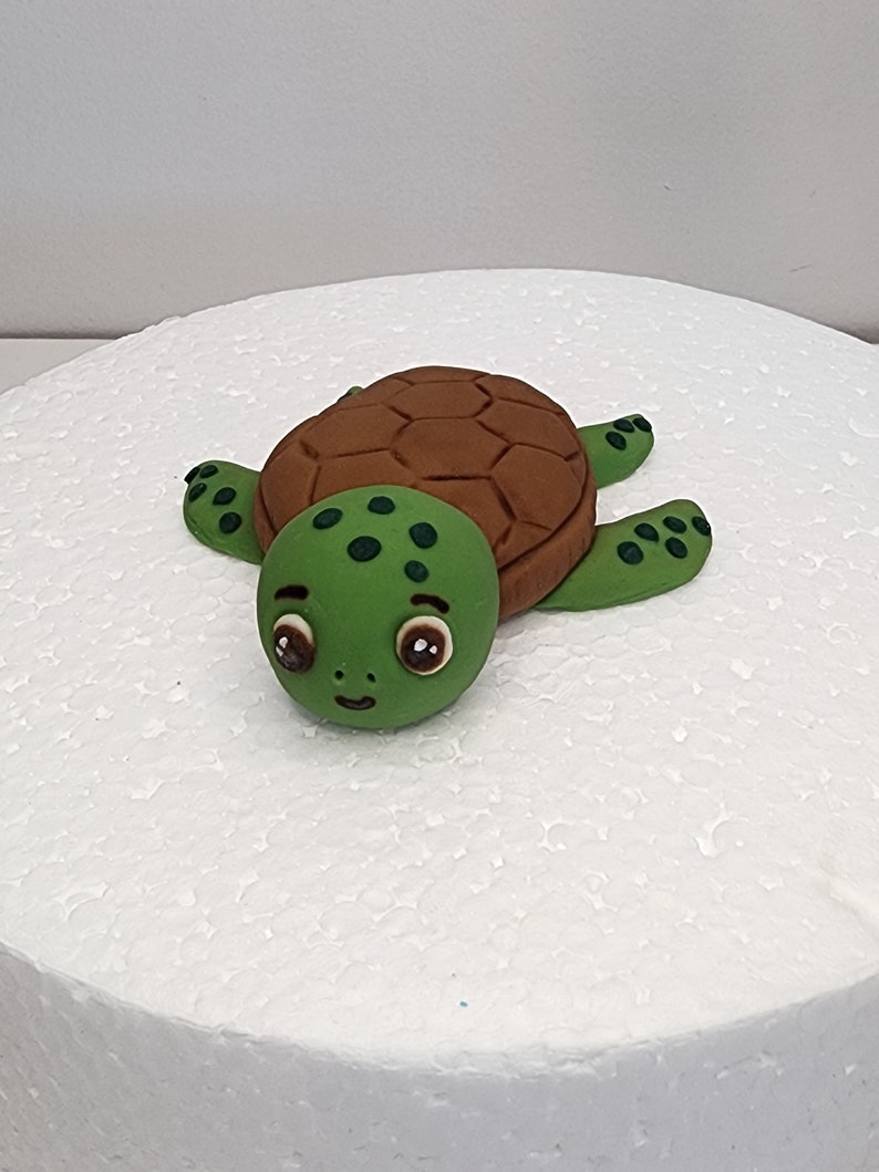 Underwater Sea Creatures Fondant Cake Toppers for Baby Shower Ocean ...