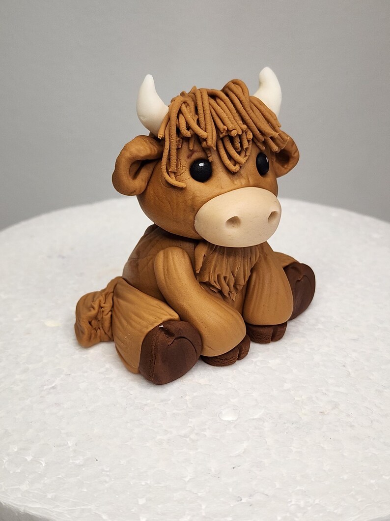 Highland Cow Cake Topper for Baby Shower Cow Topper for Birthday - Etsy