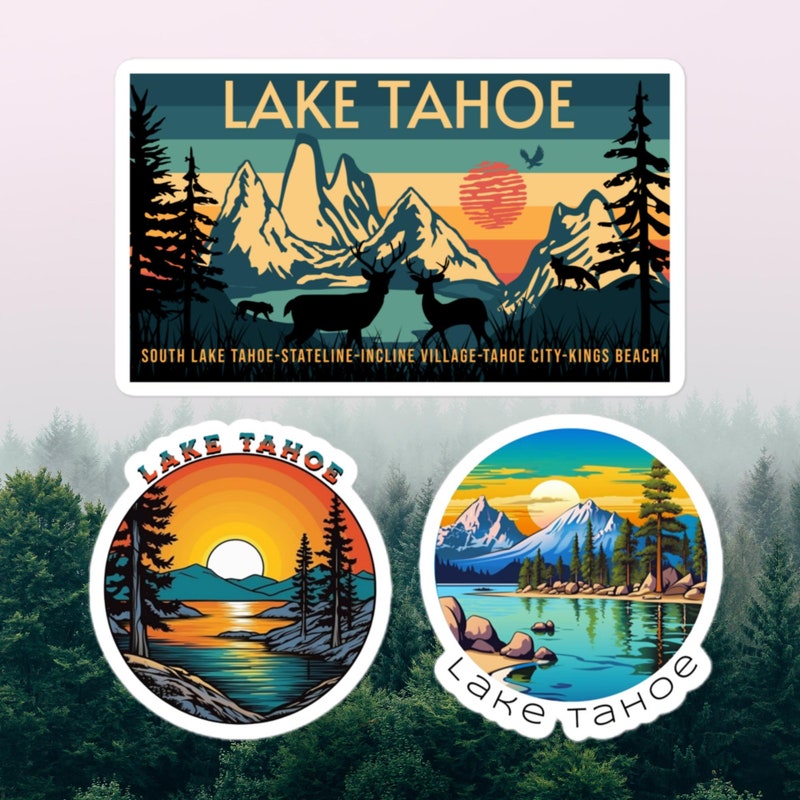 Lake Tahoe Sticker - Etsy