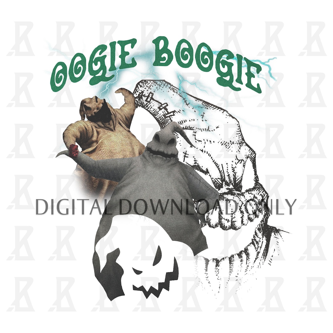 Nightmare Before Christmas Oogie Boogie PNG - Etsy