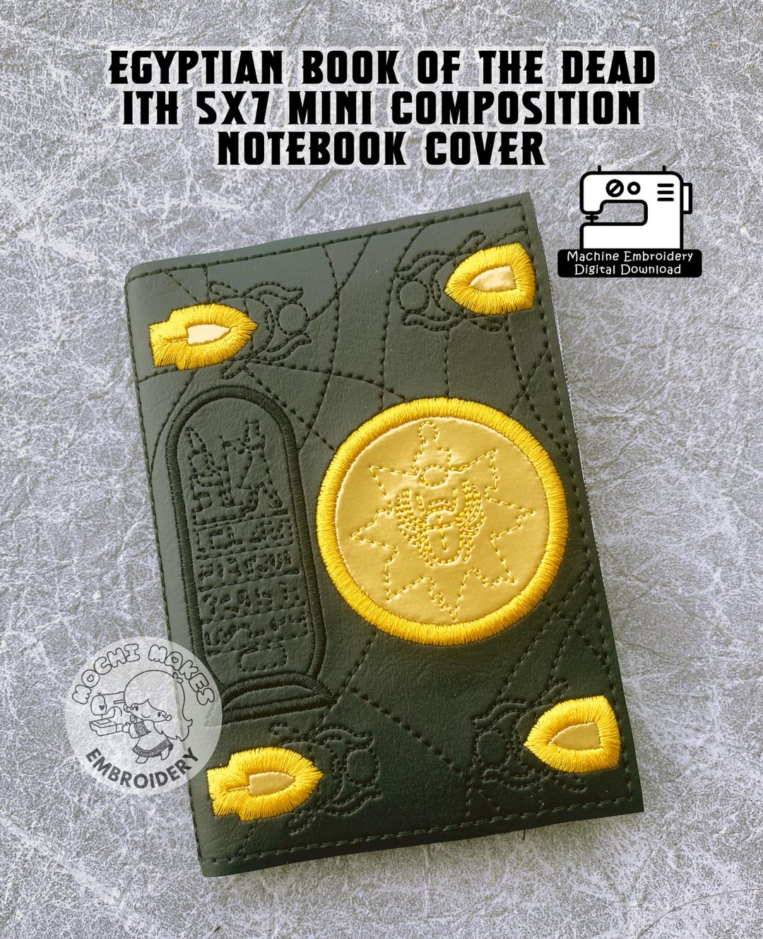 Book of the Dead Egypt Egyptian Mummy Zombie ITH in the Book Notebook ...