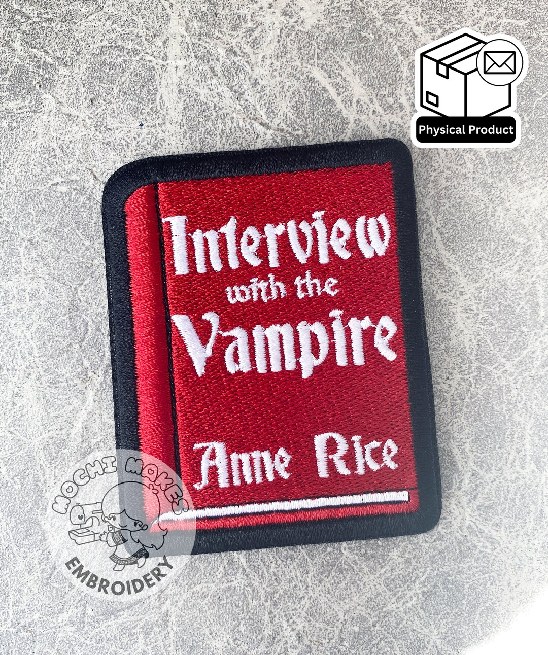 Interview With the Vampire Embroidered Iron-on Patch Cosplay Costume ...