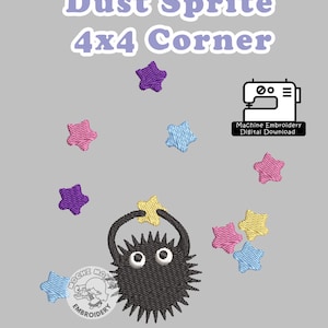 Dust Sprite Anime Japan Japanese Konpeito Machine Embroidery Pattern ...