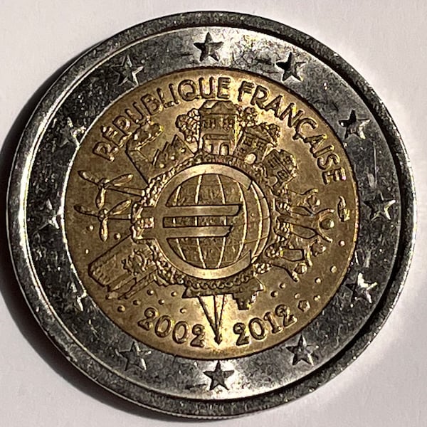 Pièce 2 euro 2002 - Etsy France