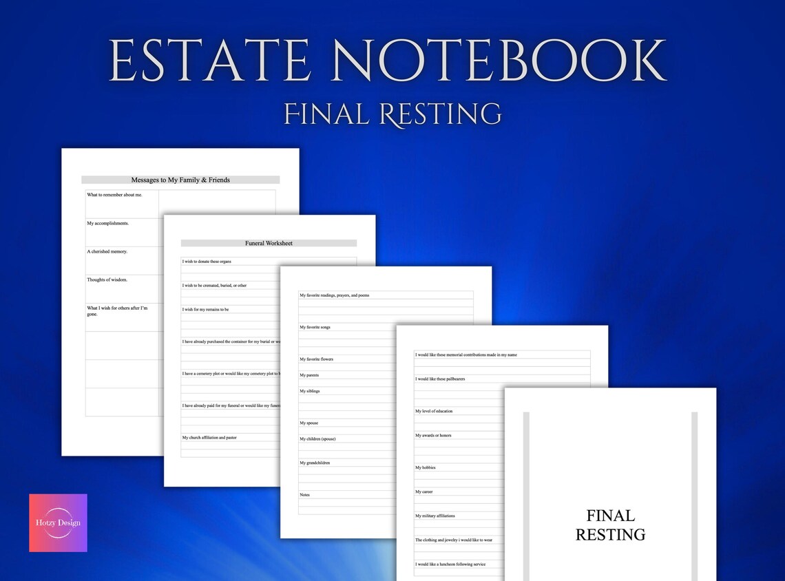 Estate Worksheets Bundle - Printable - Etsy UK