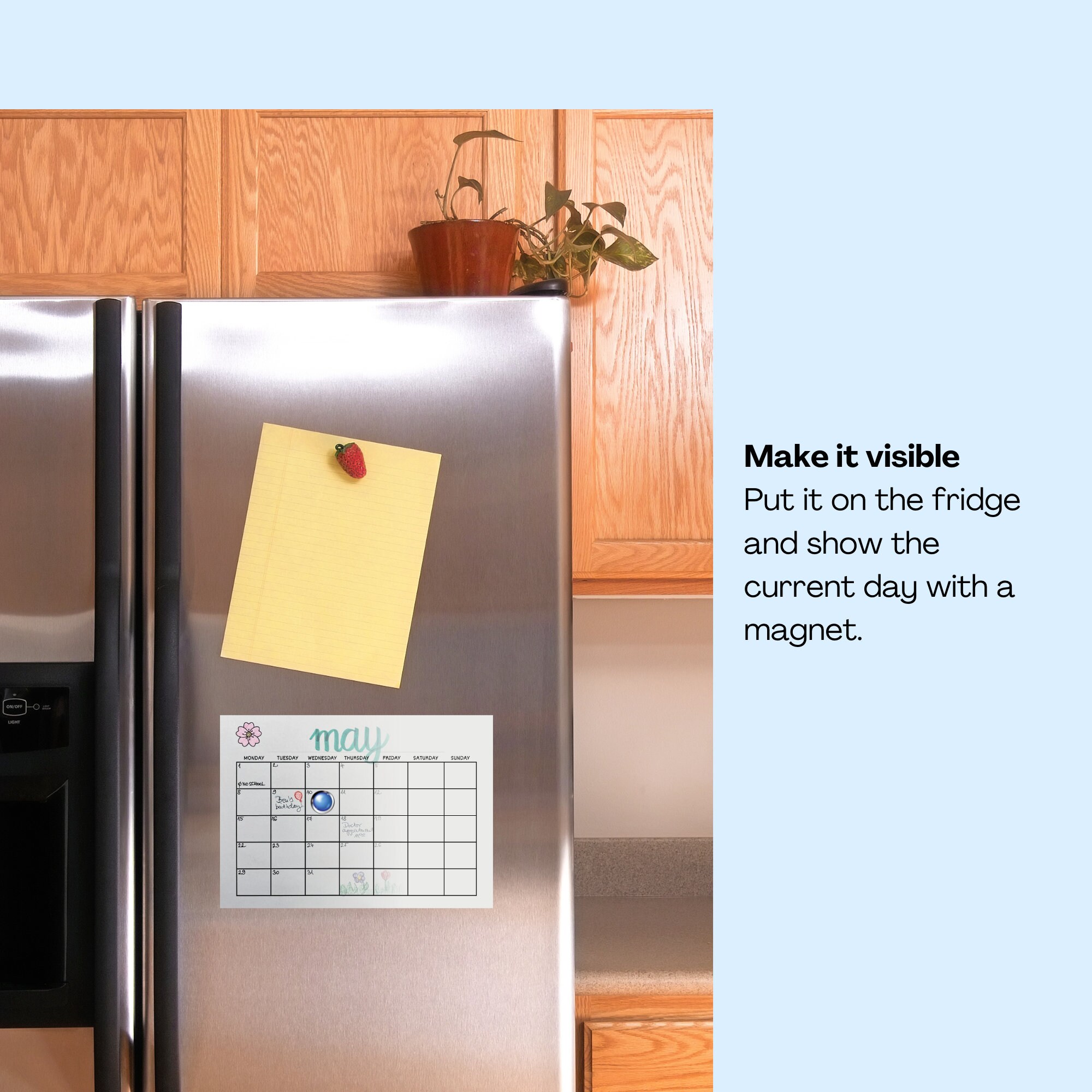 Monthly Visual Planner, Visual Communication, Visual Schedule, Autism ...