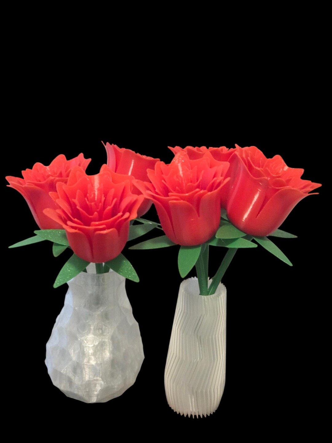 Custom Dozen 3D Roses | 3D Printer/flowers Bouquet | Handmade Floral ...