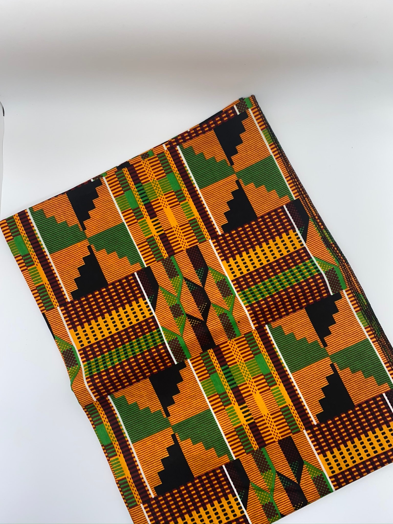 Original Kente African Scarf/wrap With Mask - Etsy