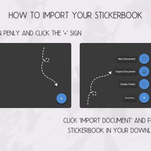 Watercolor Swatches Stickerbook for Penly | Pre-cropped Stickerbook ...