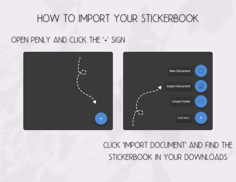 Watercolor Swatches Stickerbook for Penly | Pre-cropped Stickerbook ...