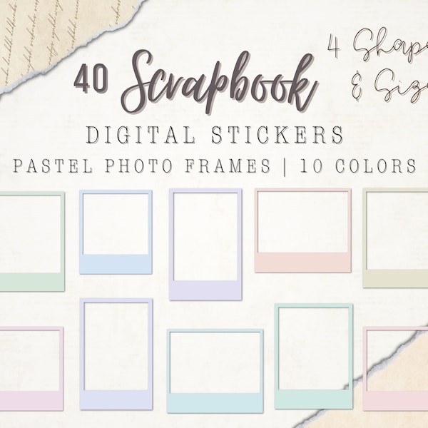 Scrapbooking Frames - Etsy