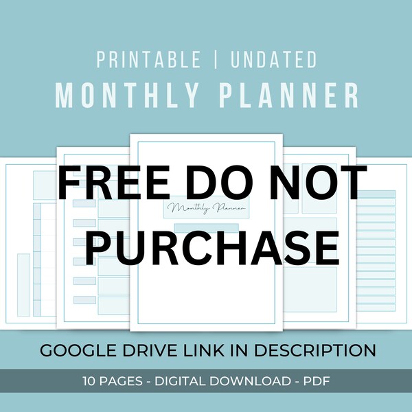 Free Template - Etsy