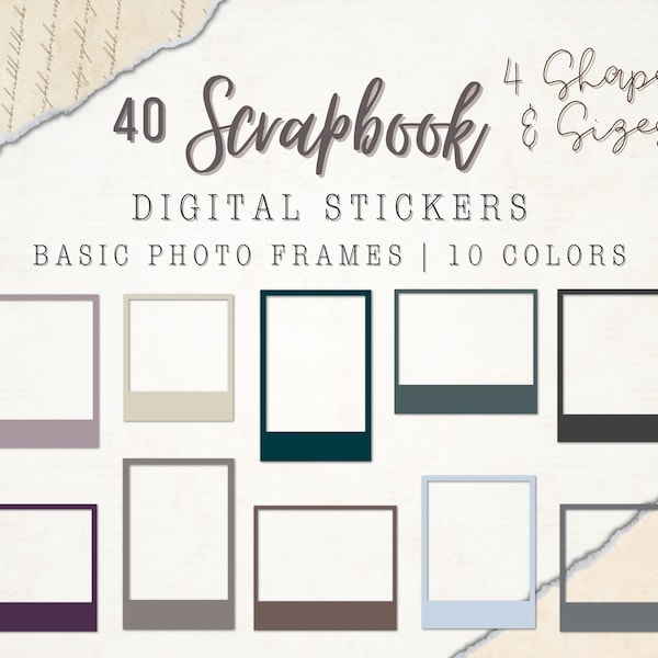Sticker Frames - Etsy