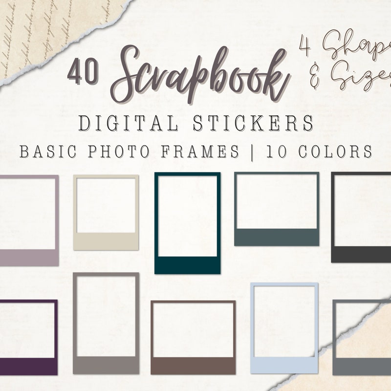 Sticker Frames - Etsy