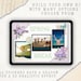 42 Alphabet Numbers & Punctuation Digital Scrapbook Stickers | Dreamy ...