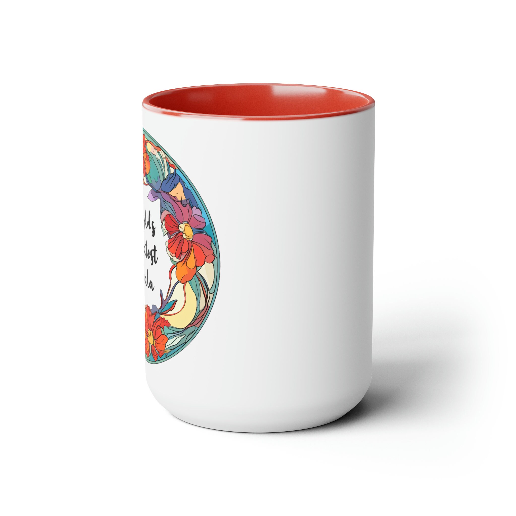 World's Greatest Khala Two-tone Coffee Mugs, 15oz - Etsy