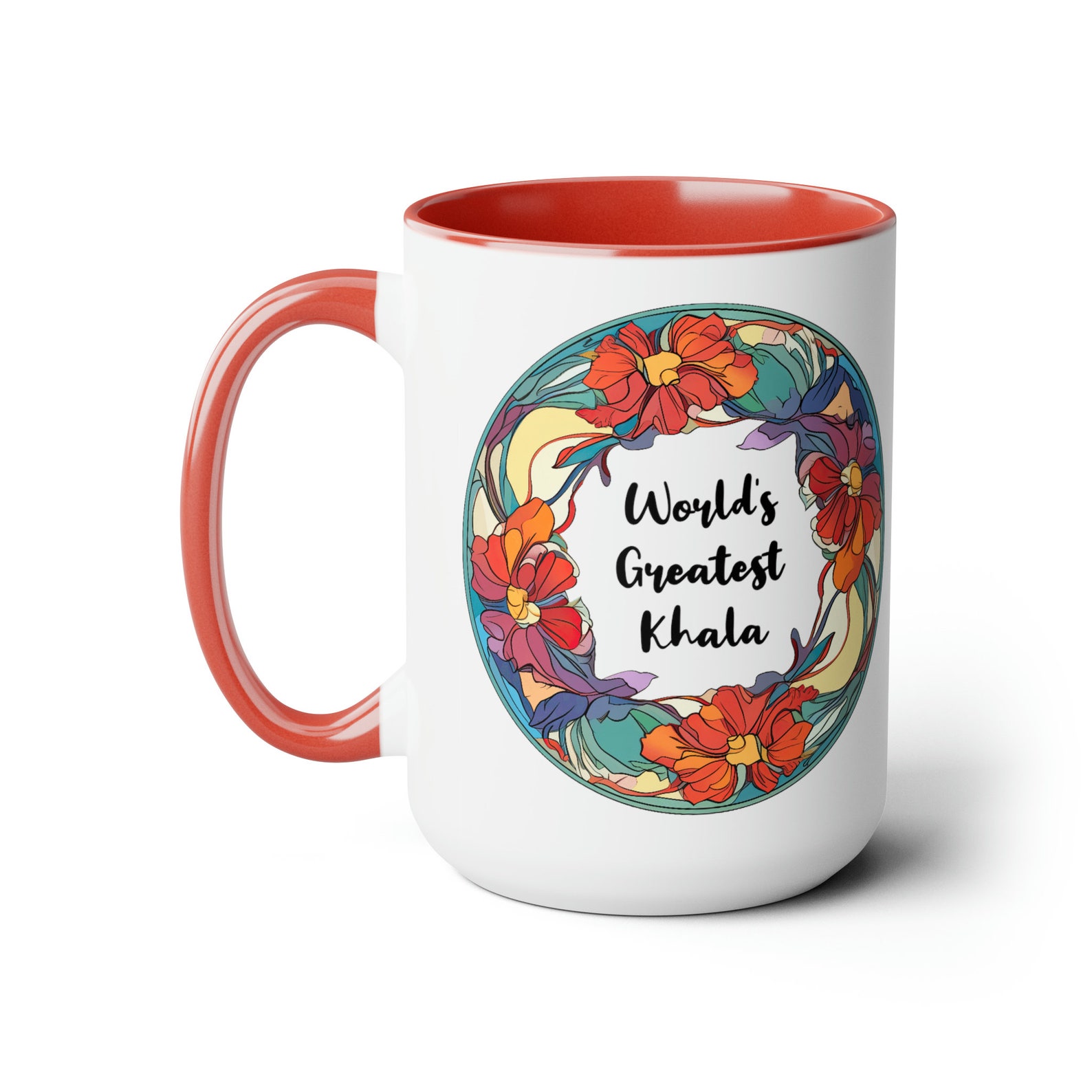 World's Greatest Khala Two-tone Coffee Mugs, 15oz - Etsy