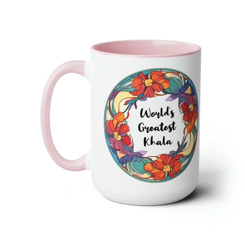 World's Greatest Khala Two-tone Coffee Mugs, 15oz - Etsy