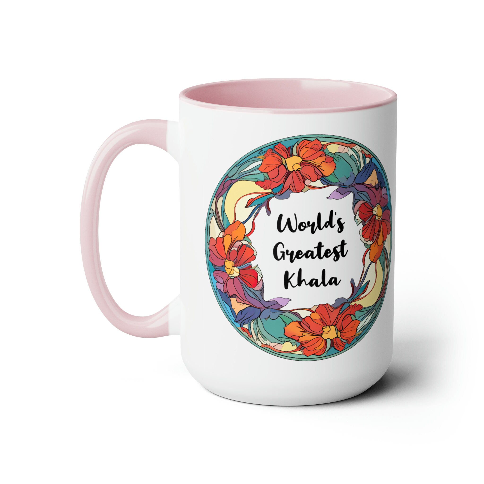 World's Greatest Khala Two-tone Coffee Mugs, 15oz - Etsy