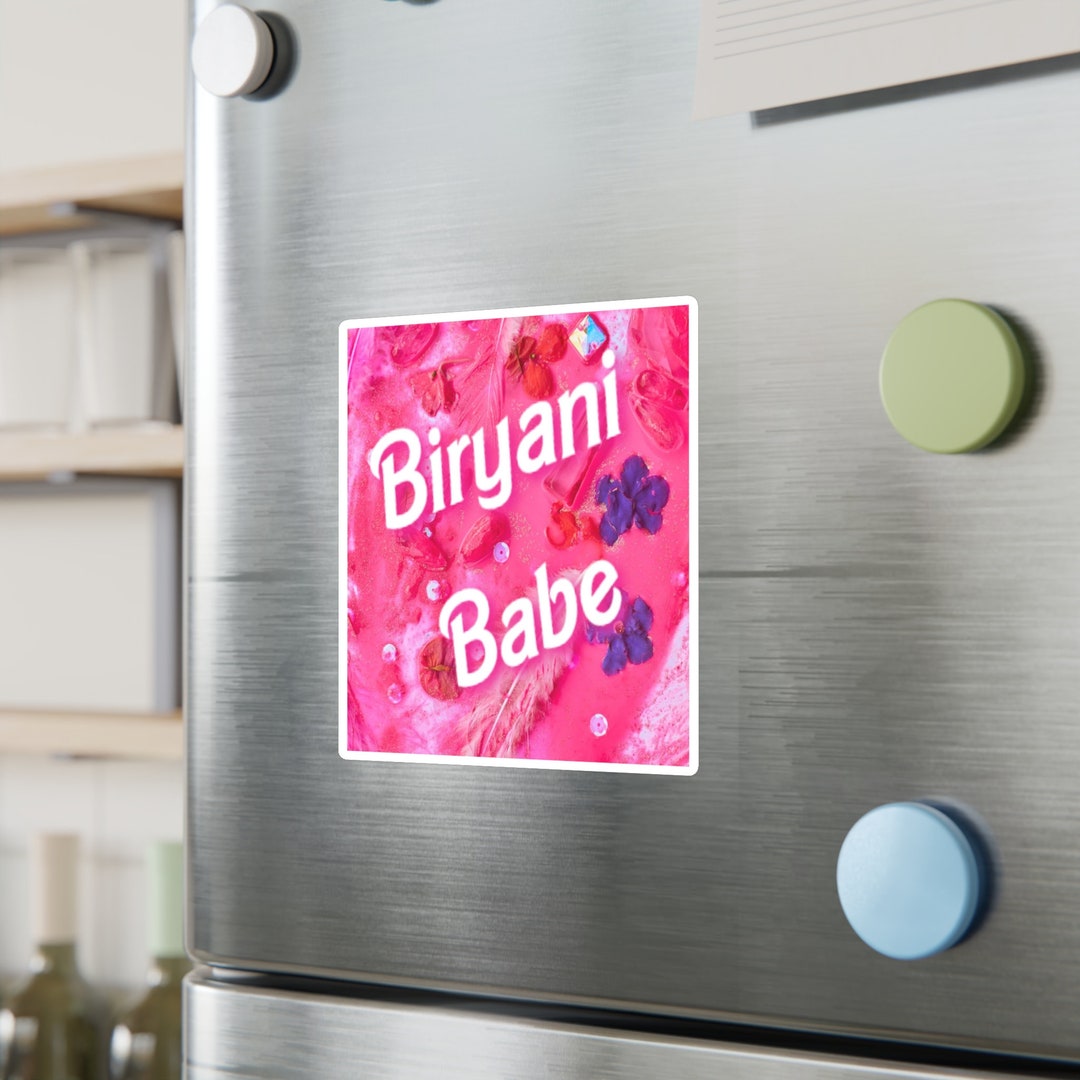 Biryani Babe Kiss-cut Vinyl Decals - Etsy